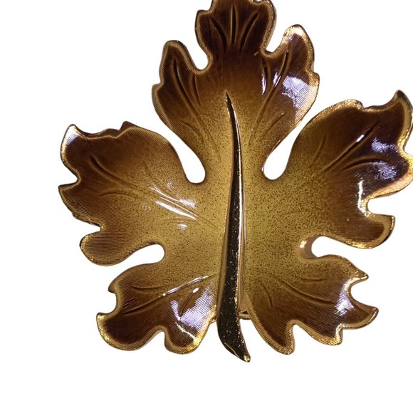 Unbranded | Jewelry | Fall Autumn Leaf Pin Brooch | Poshmark